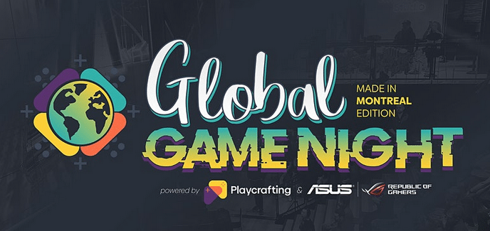 GLOBAL GAME NIGHT: Made in Montreal | Printemps numérique